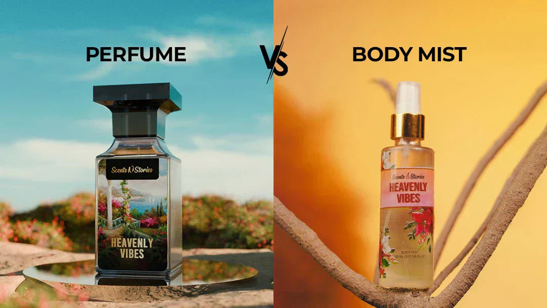 Difference Between Body Mist and Perfume | Scents N Stories