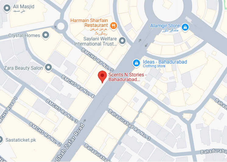 Our Outlets | Scents N Stories Stores in Pakistan